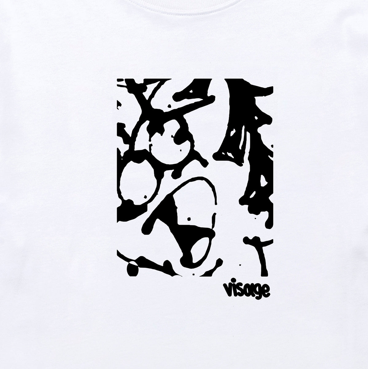 Elijah Anderson Artist T-shirt "Visage"_White – Chrystie NYC