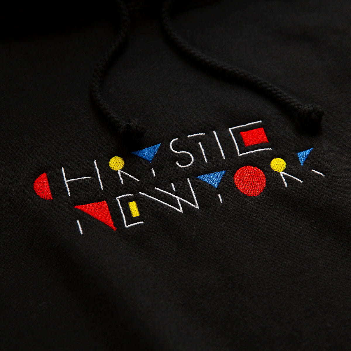 De Stijl logo Hoodie BLACK – Chrystie NYC
